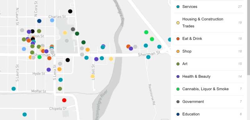 Ridgway FUSE, Creative Main Street - Get on the Ridgway Map!